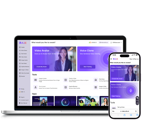 a2e.ai - Free and Uncensored AI Video Toolbox